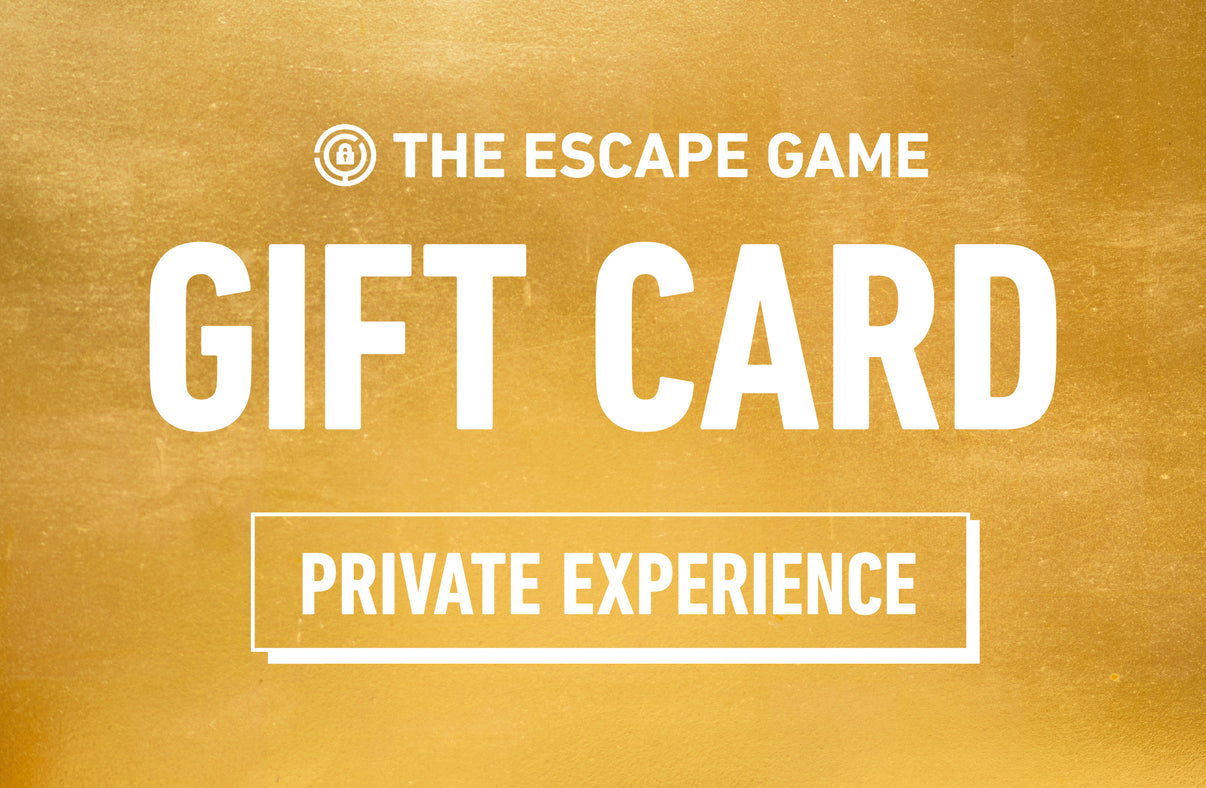 Private Escape Game Gift Card – The Escape Game